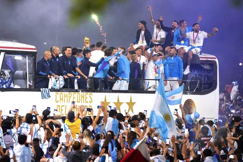 Argentina World Cup Victory Parade: See Photos – Hollywood Life