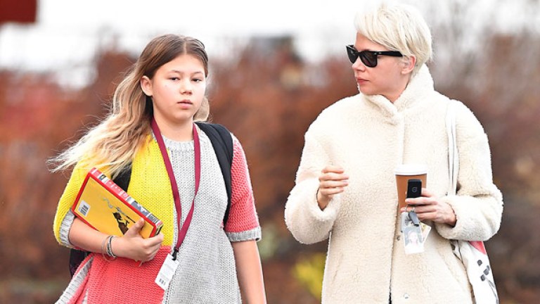 Heath Ledger’s Daughter Matilda Out & About With Mom Michelle Williams ...