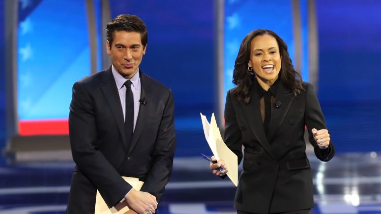 Who Are the Debate Moderators? Meet David Muir and Linsey Davis ...