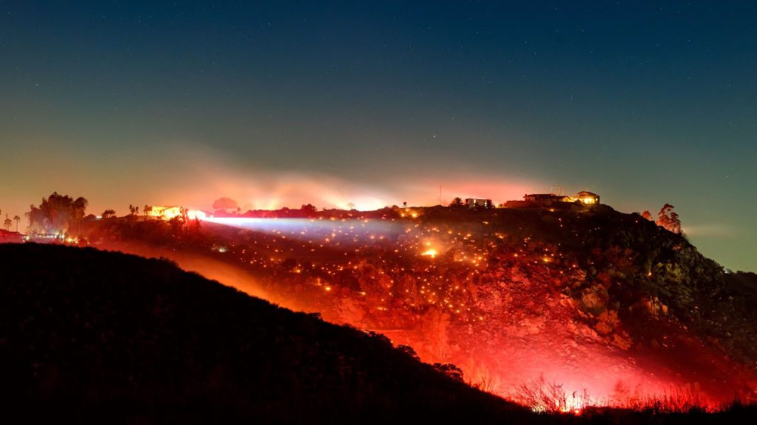 San Diego Fires: Updates on Fashion Valley Mall Brushfire & More ...